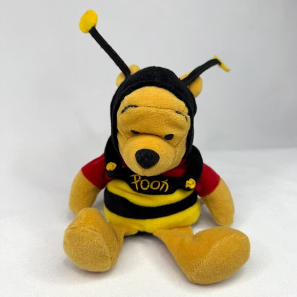 Disney | Toys | Disney Bumble Bee Pooh Beanbag Plush | Poshmark